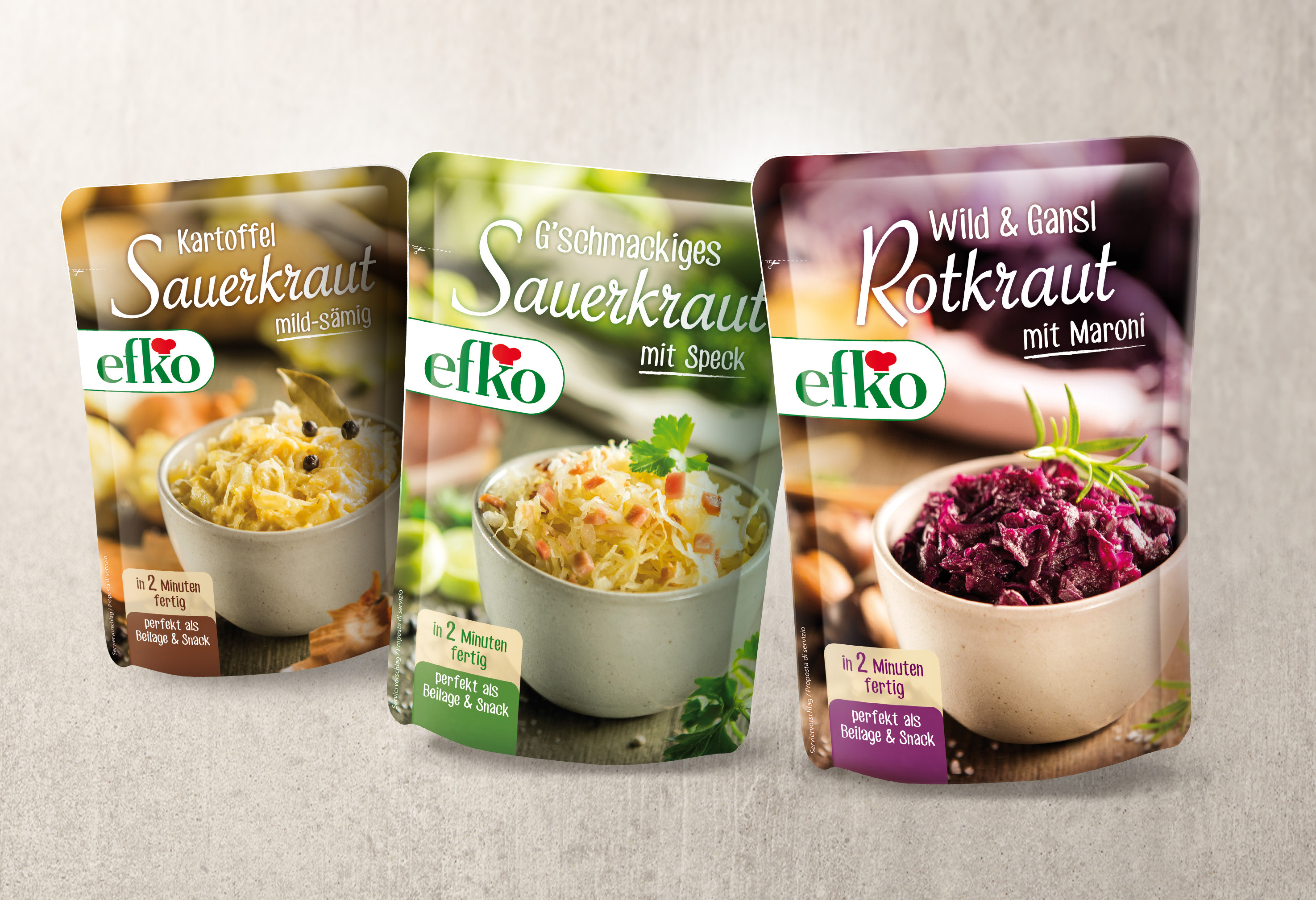 EFKO Verpackungsdesigns - derpfeil-Studio für Grafik & Design GmbH ...